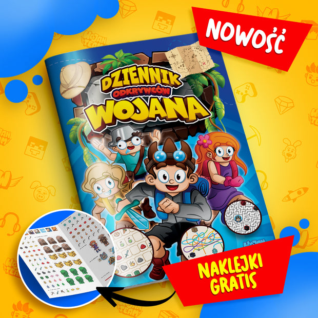 Kolorowanki i komiksy – Wojan Shop