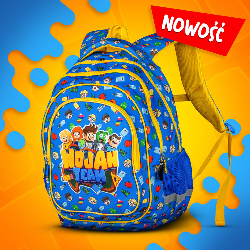 PLECAK *PREMIUM* WOJAN TEAM 2025 - NIEBIESKI – Wojan Shop