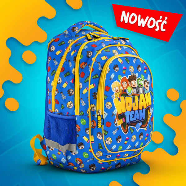 PLECAK *PREMIUM* WOJAN TEAM 2025 - NIEBIESKI – Wojan Shop
