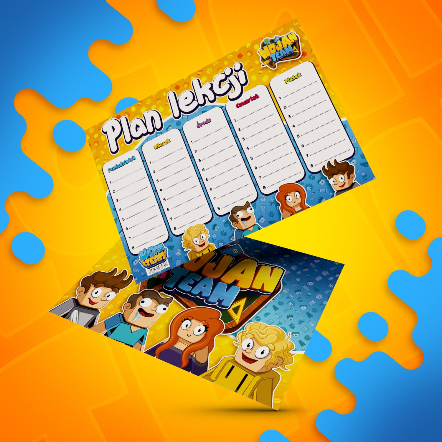 PLAN LEKCJI WOJAN TEAM *DWUSTRONNY* 2025 – Wojan Shop