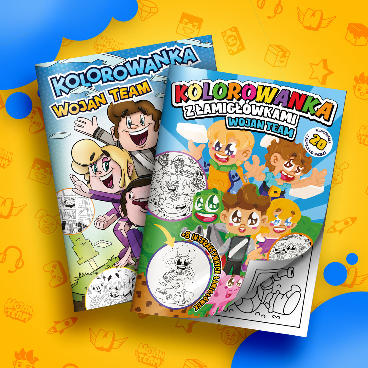 Kolorowanki i komiksy – Wojan Shop